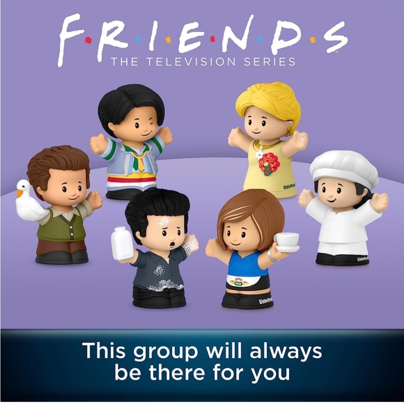 Fisher-Price | Toys | Friends The Tv Show Little People Collector Set ...
